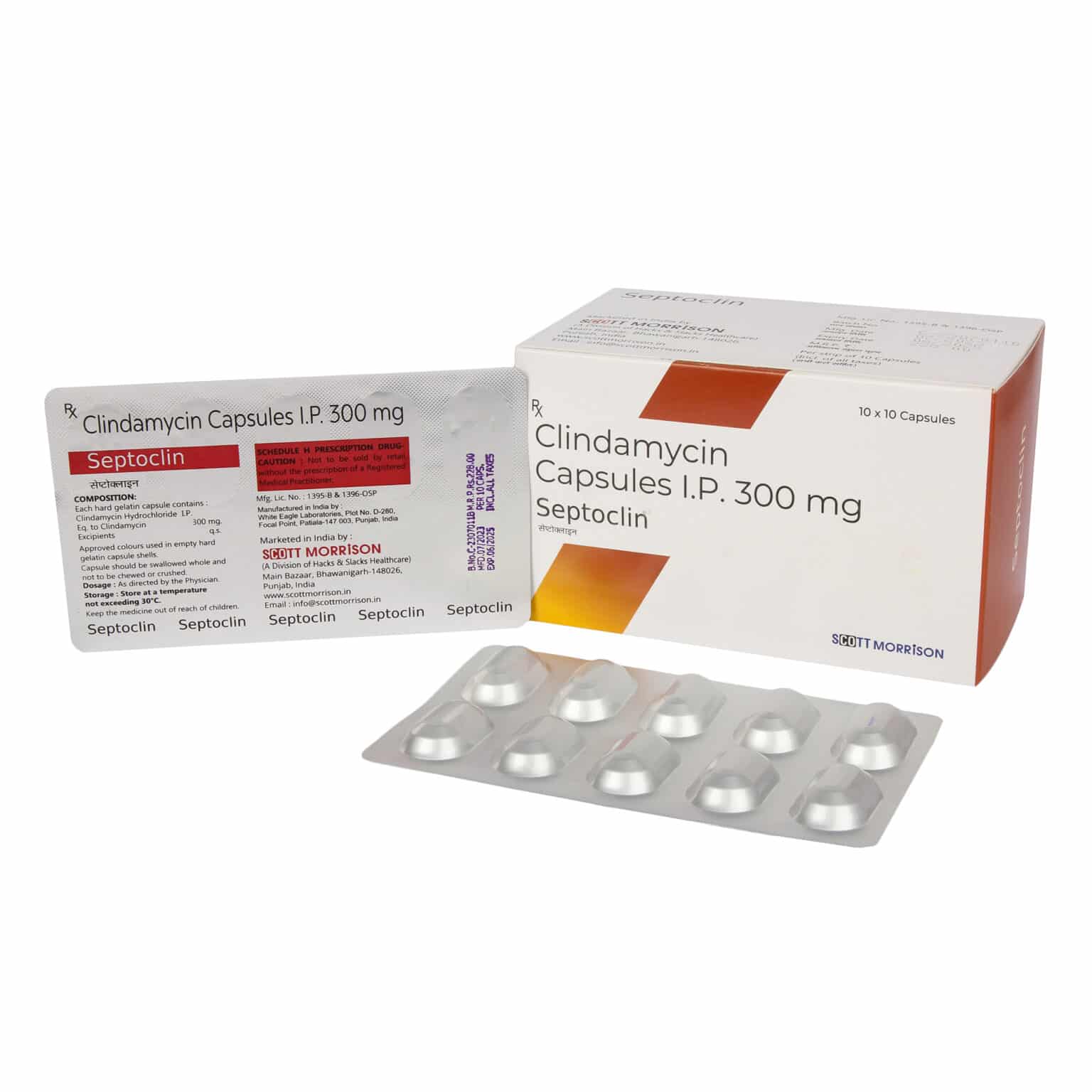 Clindamycin Hydrochloride 300mg Capsules | Scott Morrison